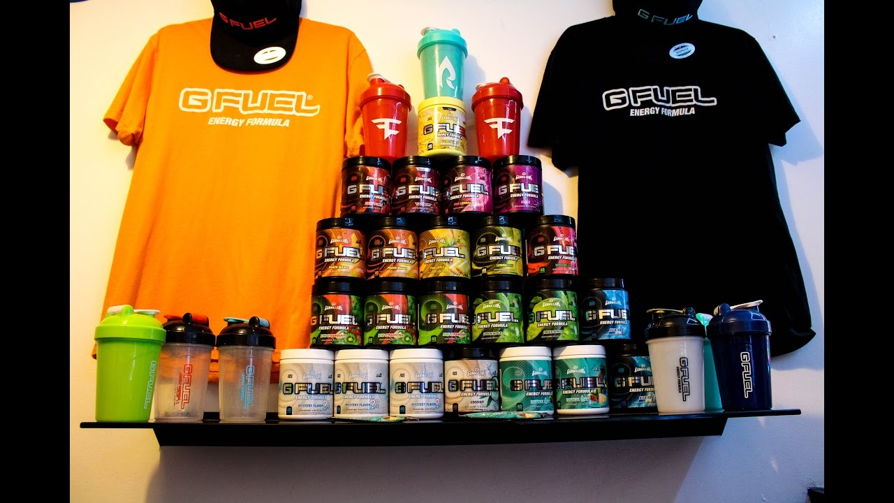 THE ULTIMATE G-FUEL GAMMA TOWER "PROMO VIDEO" - YouTube