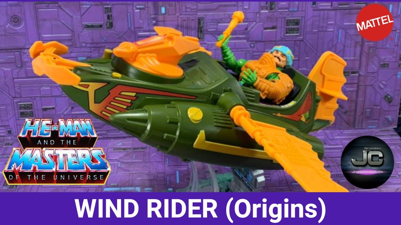 Revisión He-Man and The Masters Of The Universe Origins WIND RIDER en ...