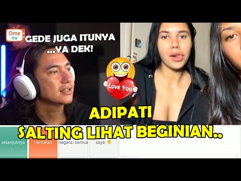 ADIPATI DOLKEN OME TV GAK KUAT LIHATIN CEWEK CANTIK BULE MONTOK INI..