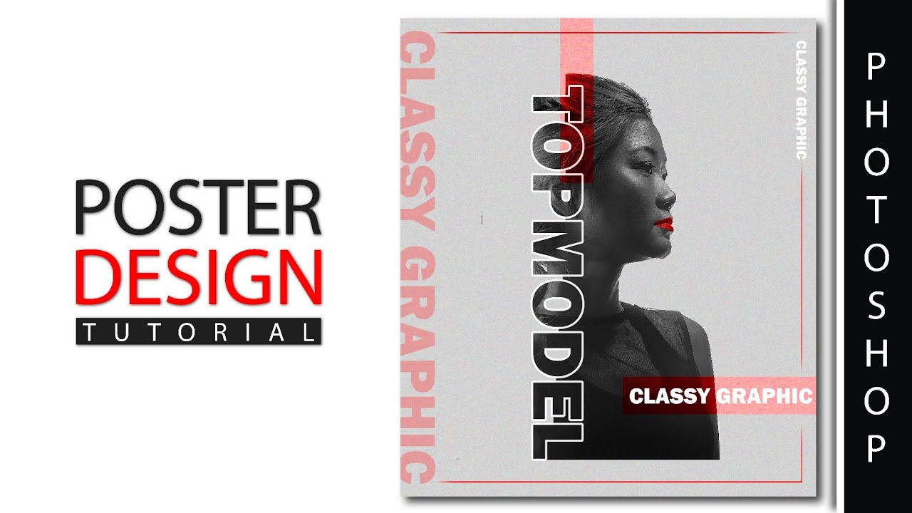 Poster Design in Photoshop | Modeling Poster design step by step ...