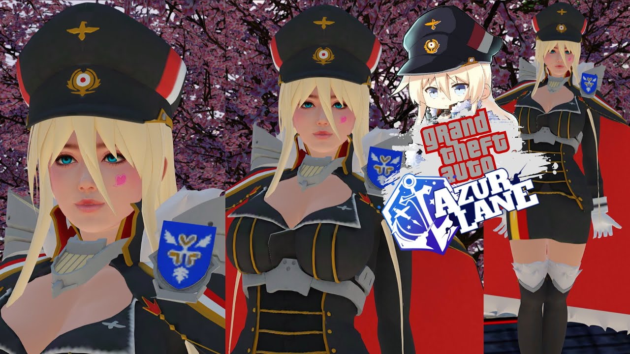 [Share] Mod Skin: Shandy Cosplay: Bismarck (Azur lane) | GTASA ANDROID ...