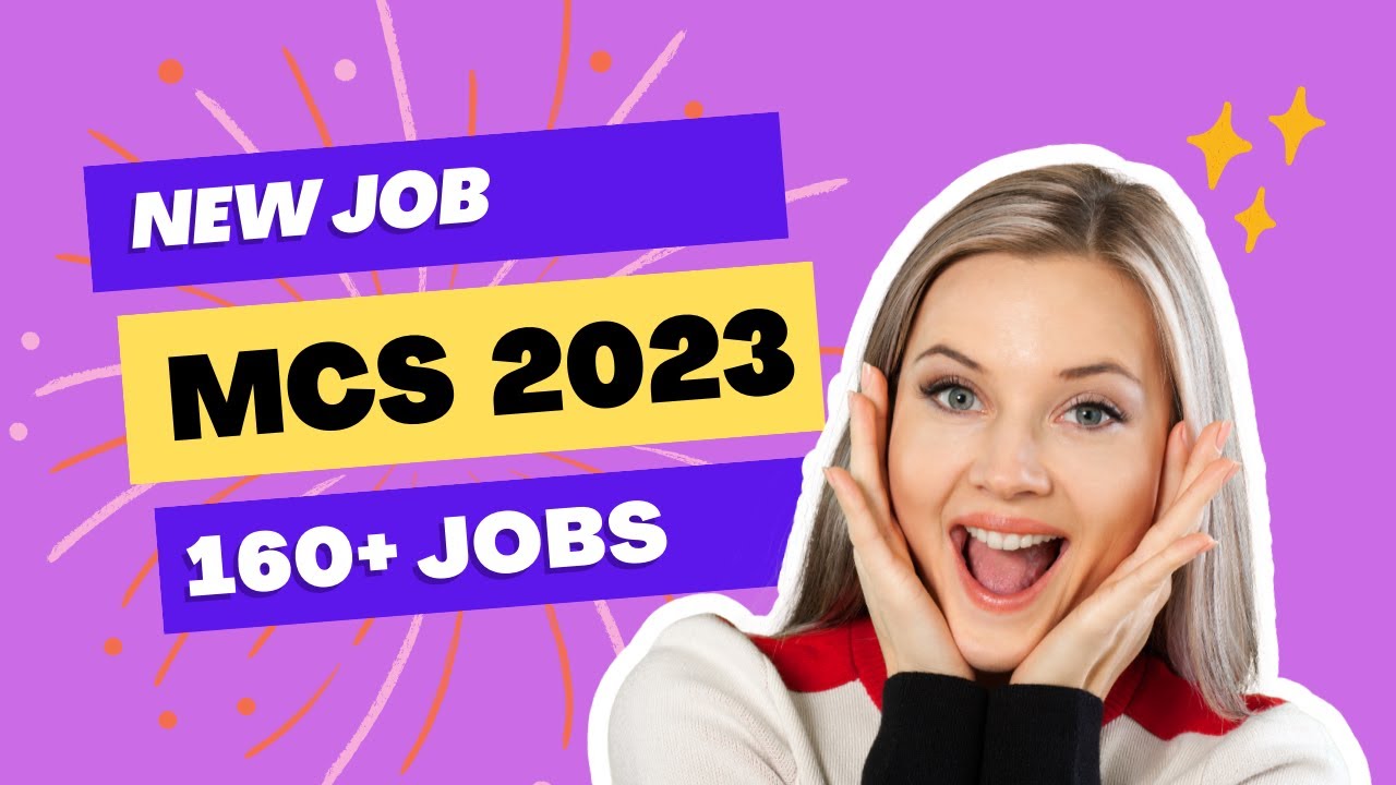 New job MCS 2023 - YouTube