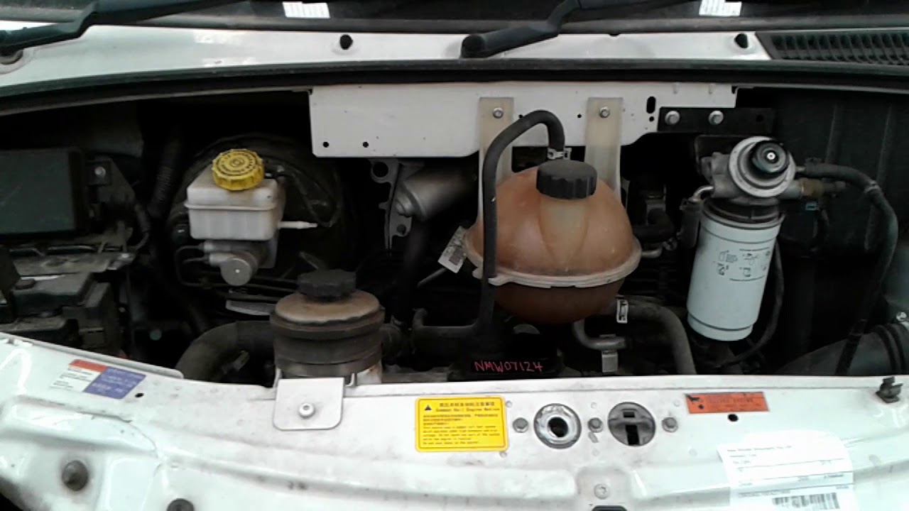 2015 LDV V80 2.5DT ENGINE TEST NMW07124 - YouTube