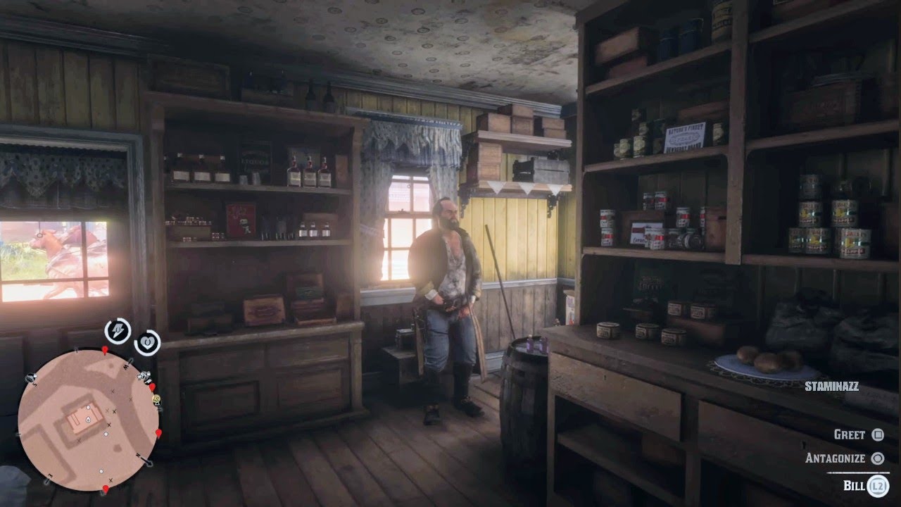 Bill Williamson Hates Rhodes General Store - RDR 2 (PS5) - YouTube