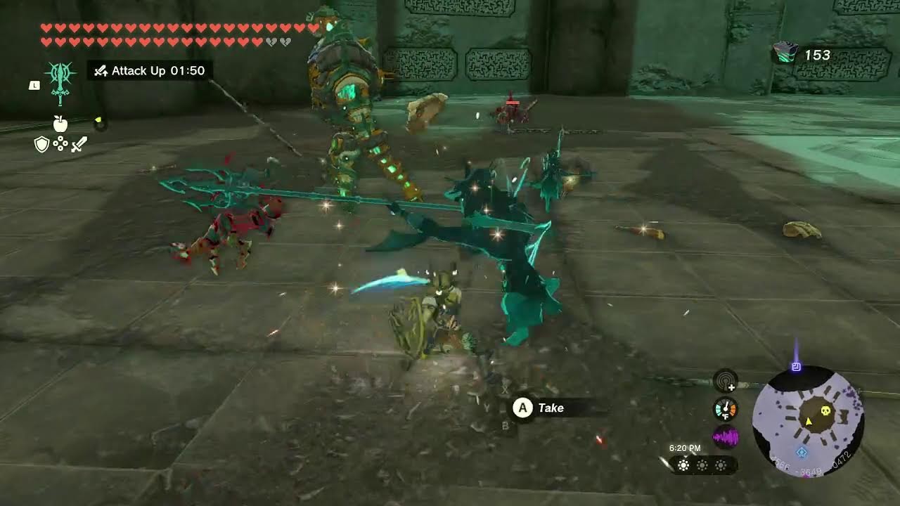 Zelda TOTK Lone Island Coliseum FIGHT Midna's Helmet Final Armor ...