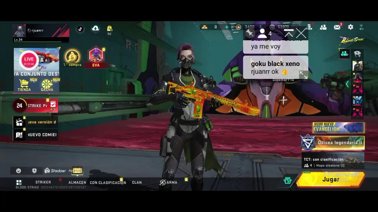 Jugando Blood strike a mi canal de juan RR y deja tu like ☺️🙏 - YouTube