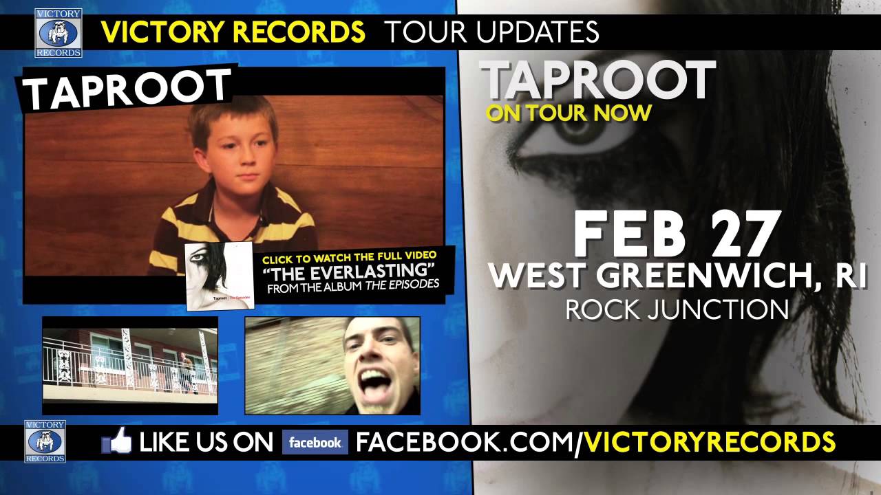 TAPROOT On Tour Now (Feb - Mar 2013) - YouTube