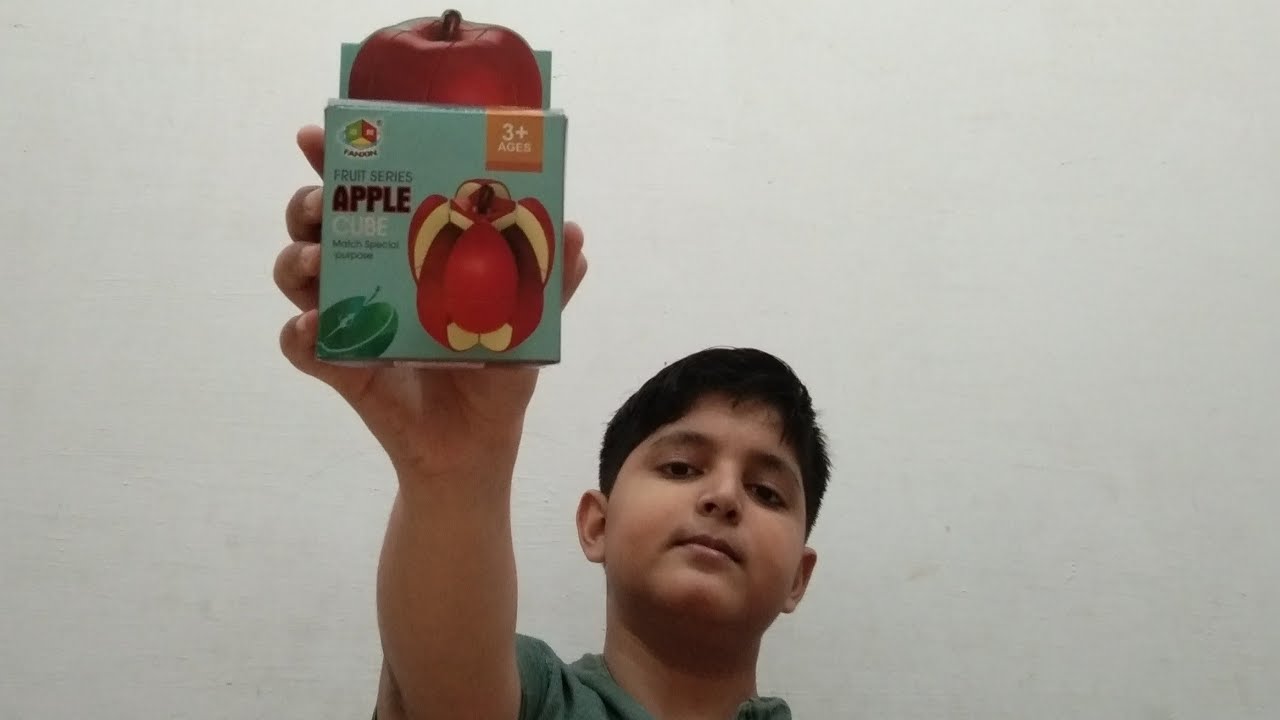 UNBOXING Fruit Series APPLE CUBE - YouTube