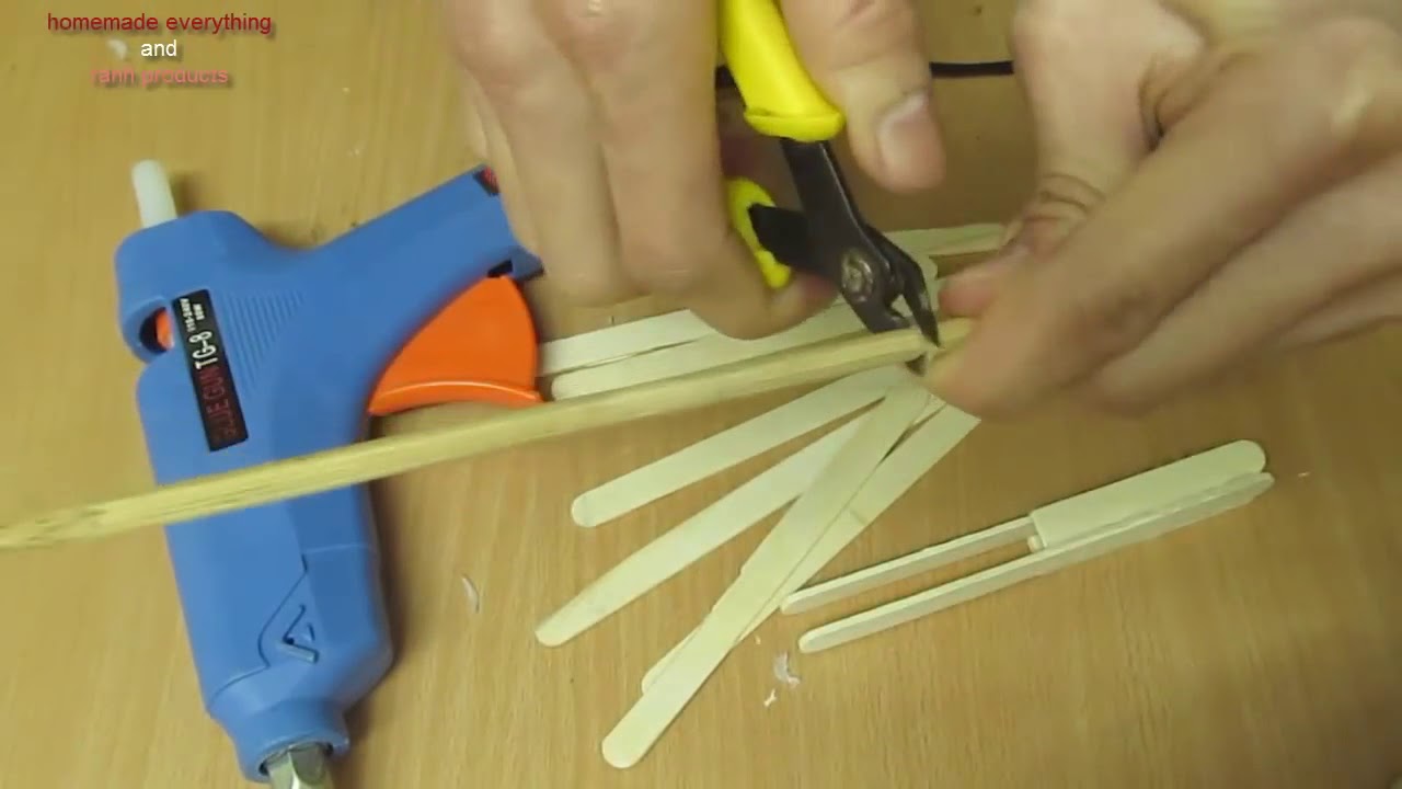 Góc Đam Mê | How to make a Popsicle Stick Gun that Shoot - YouTube