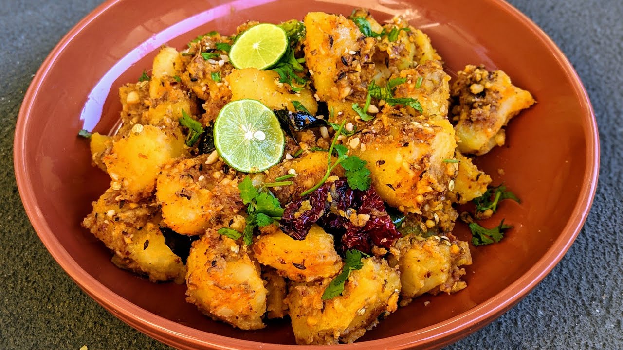 10-minutes-recipe-of-instant-peanuts-potato-fasting-non-fasting