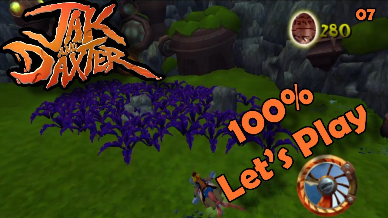 Dark Eco Plants?? [Jak and Daxter 100% Let's Play E7] - YouTube