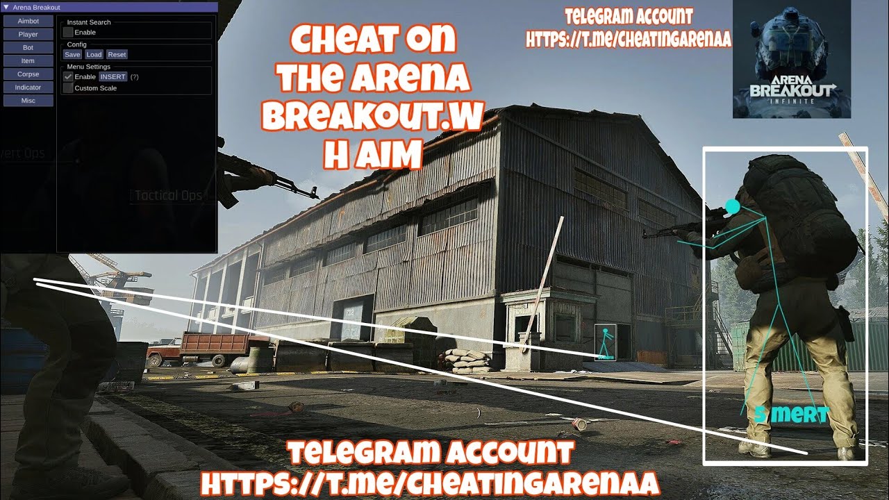 CHEAT FOR ARENA BREAKOUT |WH AIM| - YouTube