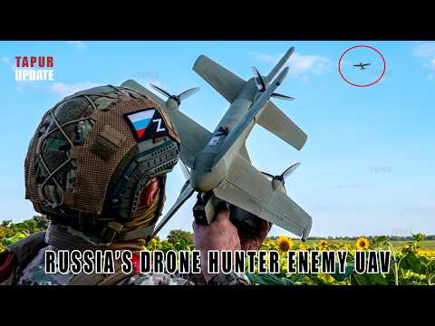 Russia’s Drone Hunter — YOLKA Intercepts Enemy UAVs in Kursk
