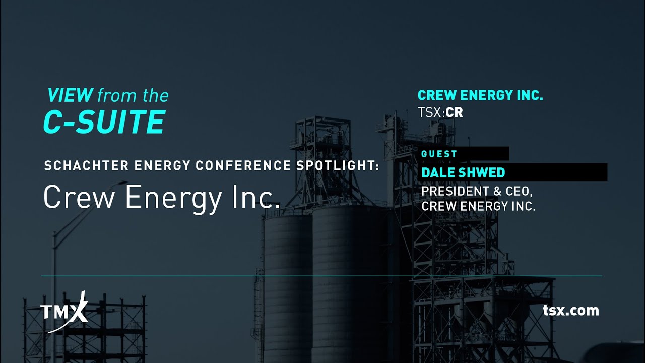 Schachter Energy Conference Spotlight: Crew Energy Inc. (TSX: CR) - YouTube