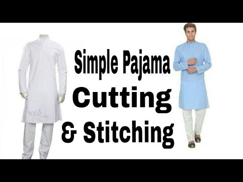 Diy Simple Pajama Cutting And Stitching - YouTube