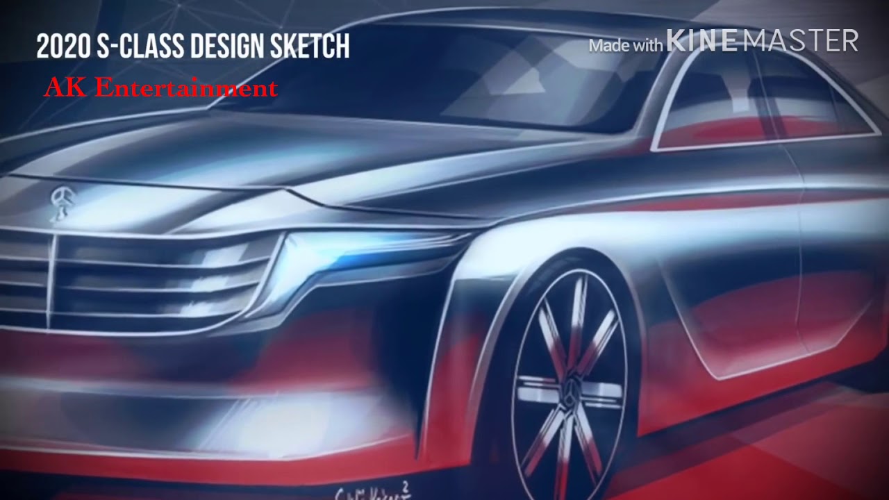 2020 S-Class Design Mercedes Sketch - YouTube