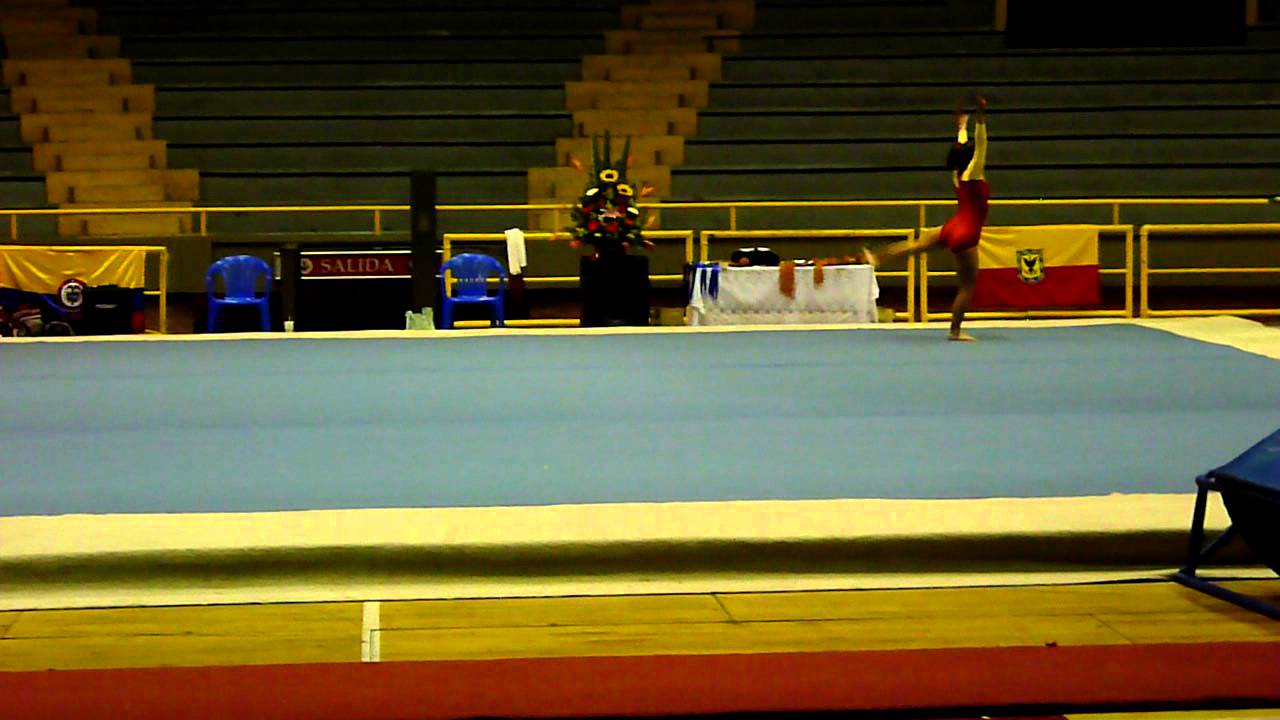 Artistic gymnastics Level 5 Floor Routine - YouTube
