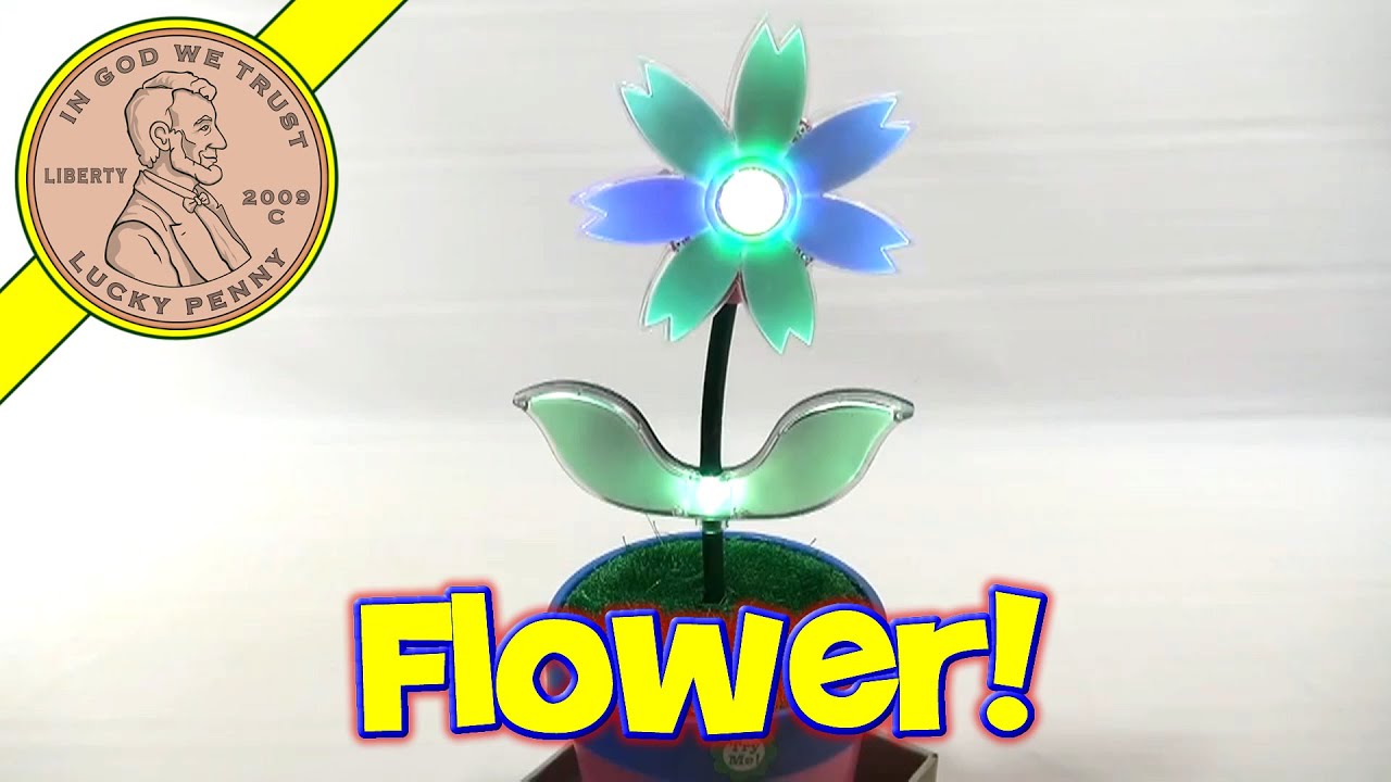 Musical Dancing LED Color Changing Flower - Spring or Easter Basket ...