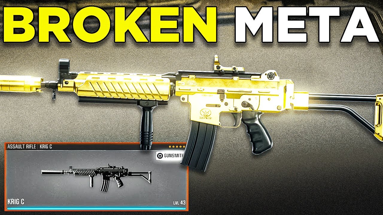 new *META* KRIG C CLASS is TAKING OVER BLACK OPS 6! 🚨 (Best KRIG C ...