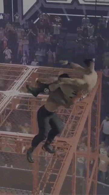 Epic WWE Hell in a Cell: Brutal Throw Smashes Announcer Table! #wwe # ...