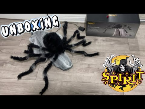 How to Set Up Jumping Spider Animatronic Unboxing/Setup/Demo/Review ...