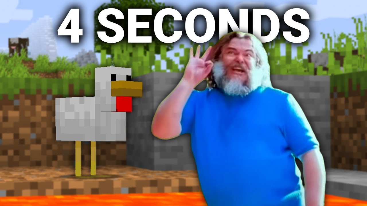Minecraft Steve's Lava Chicken Speedrun WORLD RECORD - YouTube
