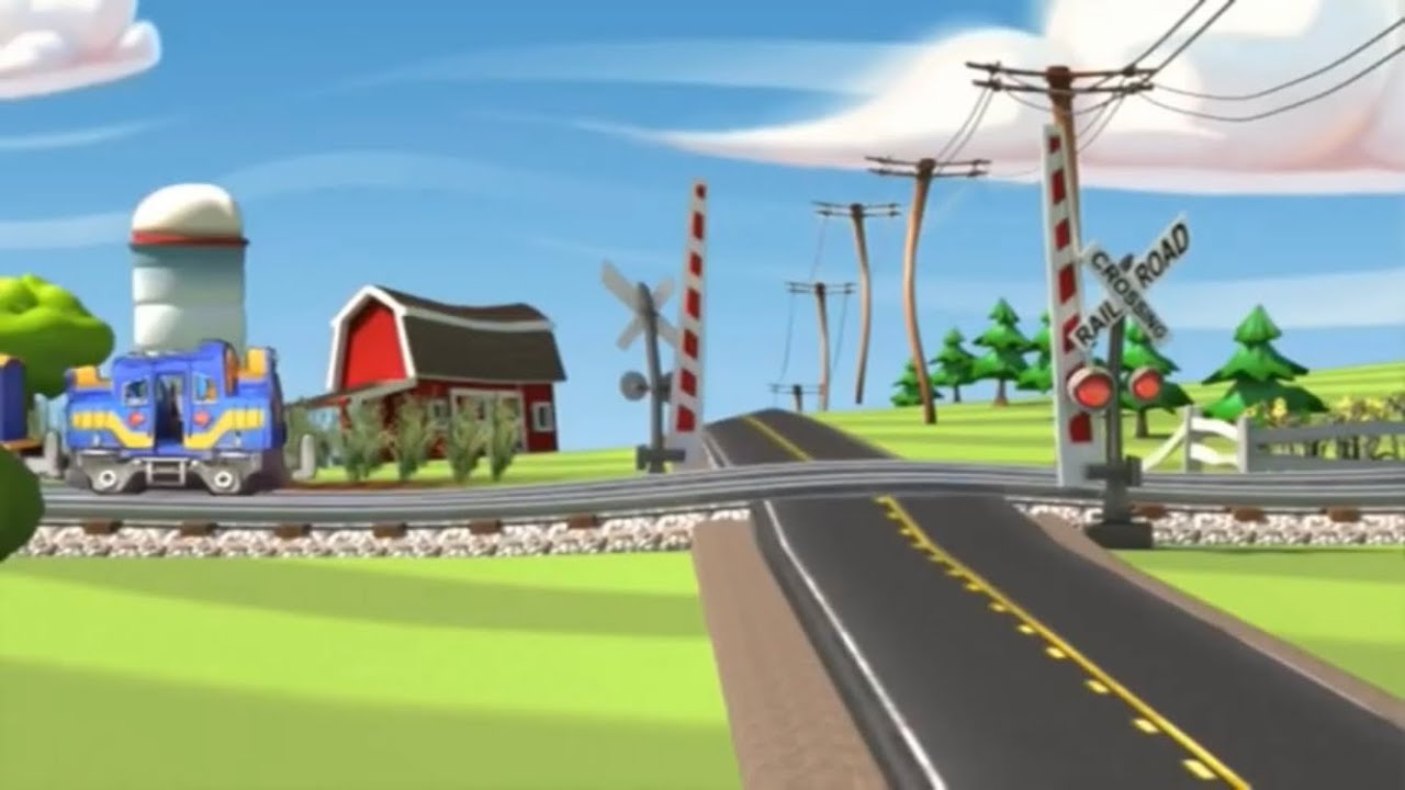 Geotrax Railroad Crossing - YouTube