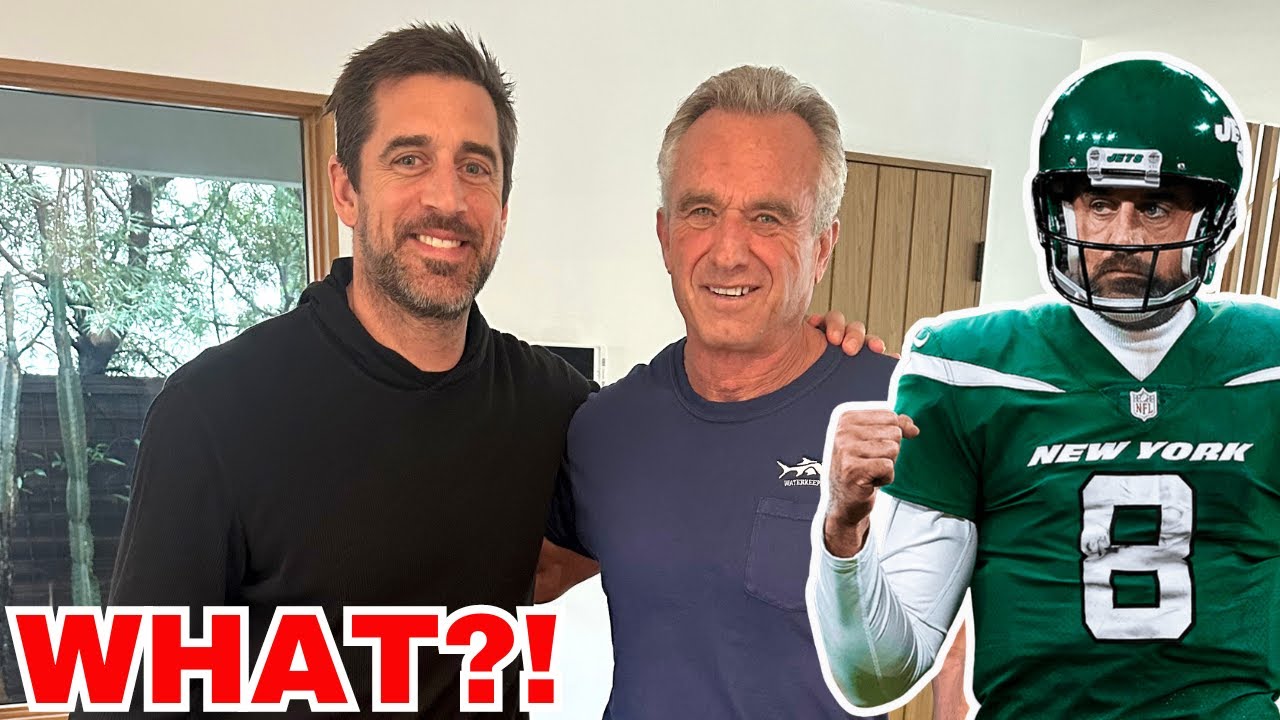HUGE NEWS DROPS on Aaron Rodgers RUNNING for RFK Jr's Vice President ...
