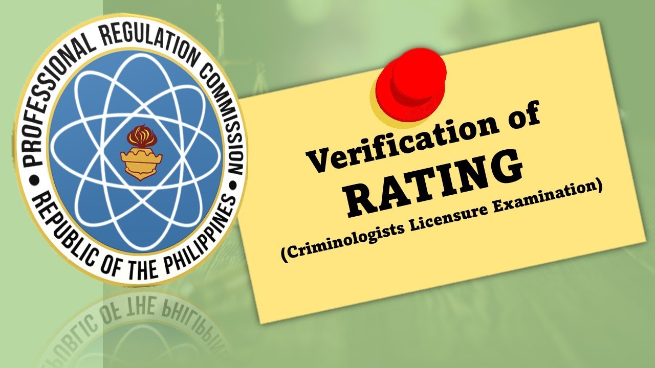 Criminology Brief Talks (Ep. 2) | Verification of CLE Rating - YouTube