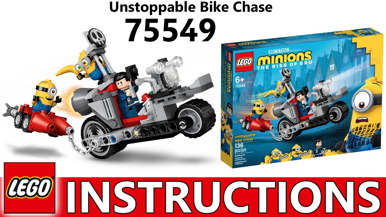 How to Build LEGO 75549 | Unstoppable Bike Chase | Minions | LEGO ...