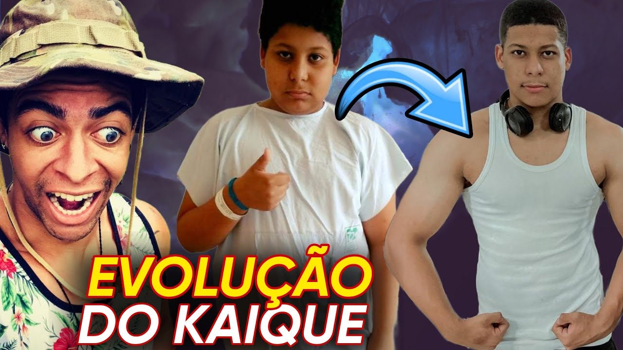 A INCRÍVEL TRANSFORMAÇÃO DO KAIQUE - (Irmão do Everson Zóio) - YouTube