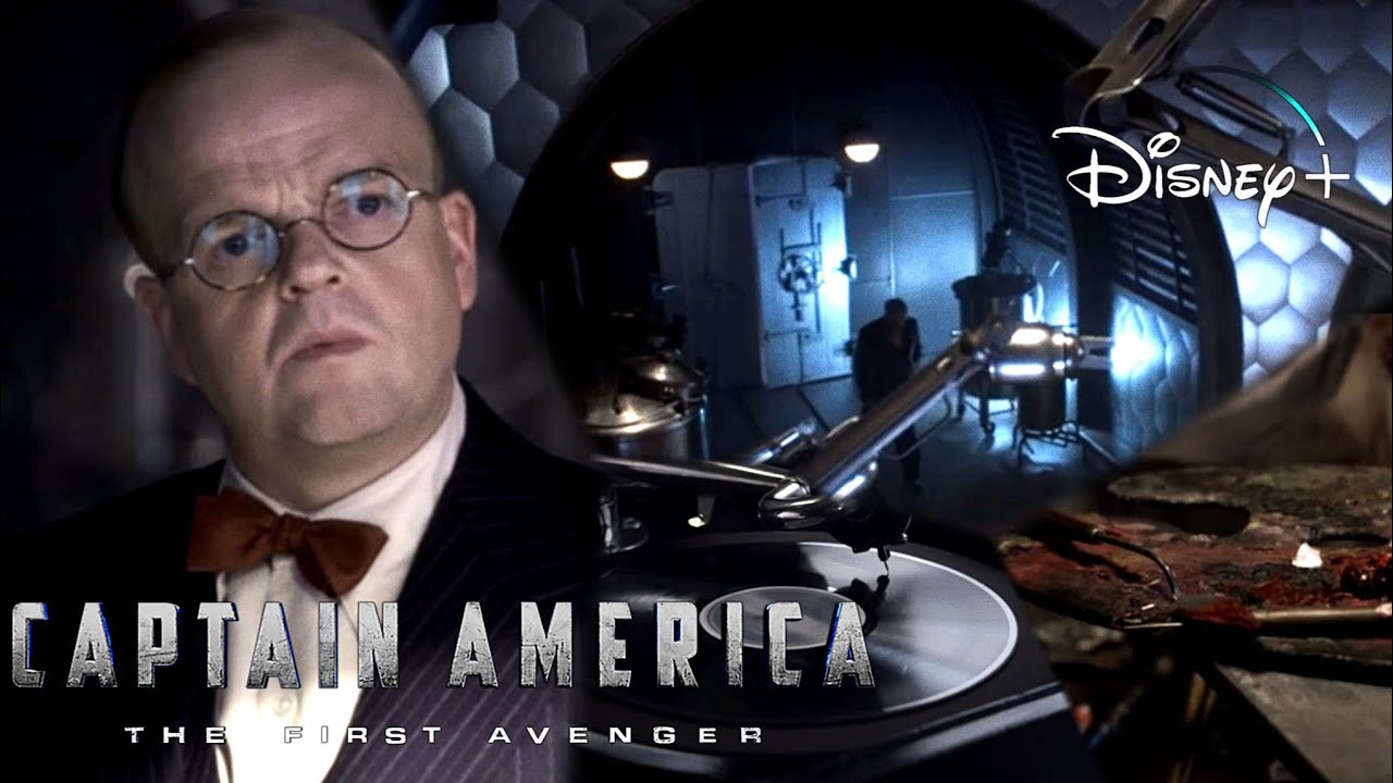 Captain America: TFA | Arnim Zola - Johann Shmidt Painting Scene ...