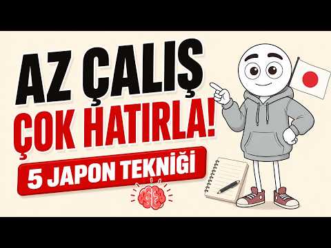 Japon Öğrenciler Gibi Çalış: 5 Bilimsel Teknik!