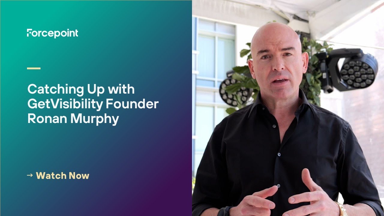 Catching Up with GetVisibility Founder Ronan Murphy at RSA 2024 - YouTube