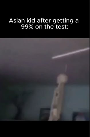 Asian kid after getting a 99% on the test! #shorts #memes - YouTube