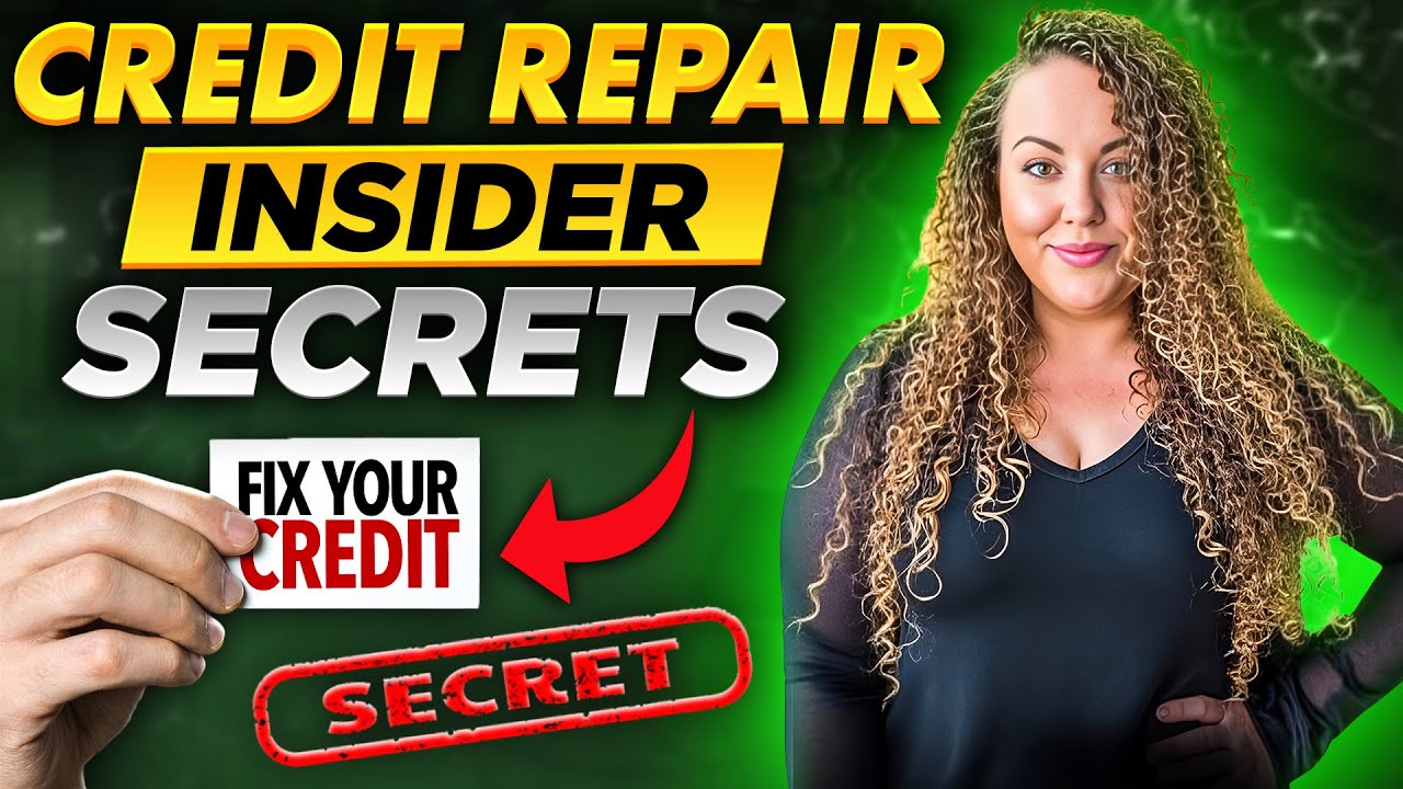 Credit Repair Insider Secrets #credit #creditrepair - YouTube