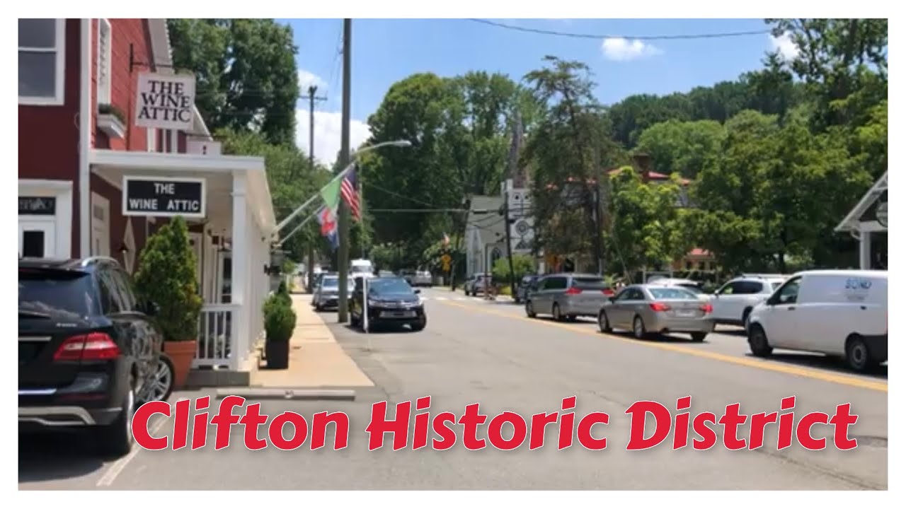 Clifton Historic District in Clifton Virginia - YouTube