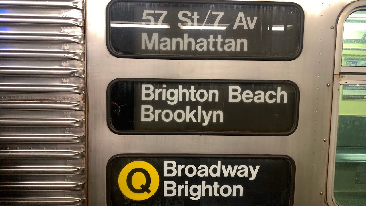 R32 Q train ride: The final ride, a farewell long last - YouTube