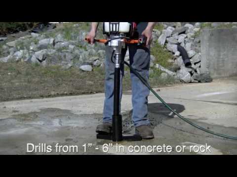 SKIDRIL GC12 GAS CORE DRILL - YouTube
