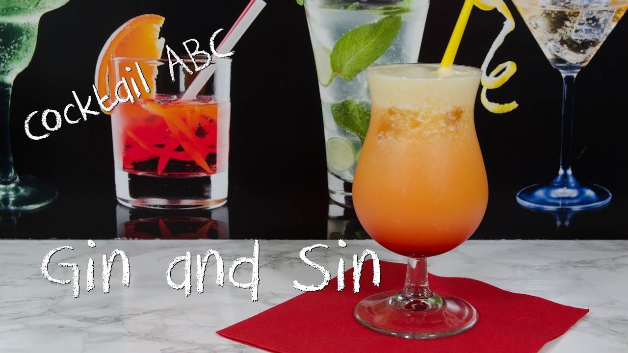 Gin and Sin - Der fruchtige Gin-Sunrise Cocktail - Cocktail ABC - G ...
