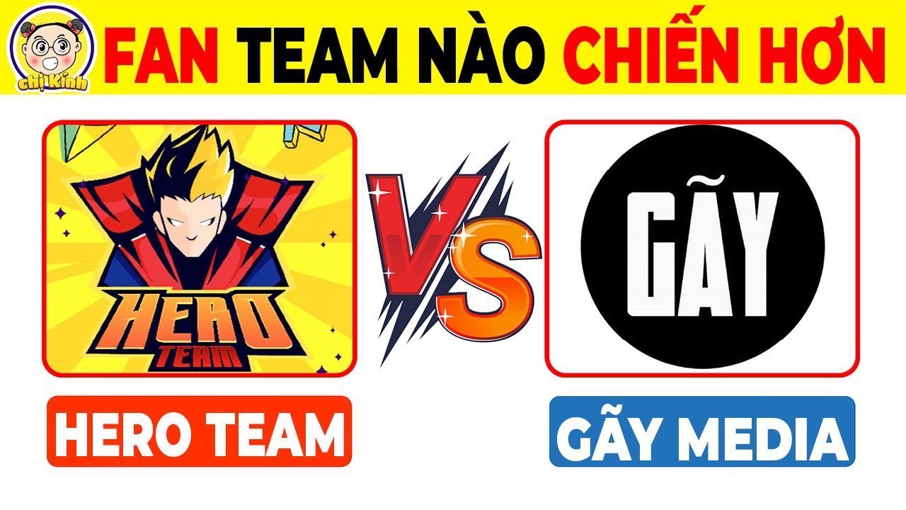 Hero Team Và Gãy Media Đại Chiến🔥Fan Của Team Nào Sẽ Giúp Cho Hero Team ...