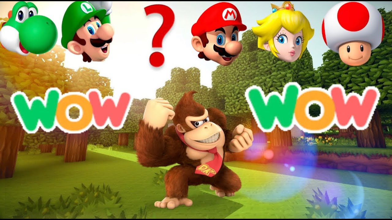 Super Mario! Wrong Head! Guess the Correct Head! Mario VS Princess ...