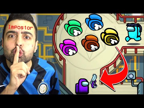 TEK BAŞINA TARİH YAZAN İMPOSTOR ÜMİDİ 😱 AMONG US 10 YOUTUBER !
