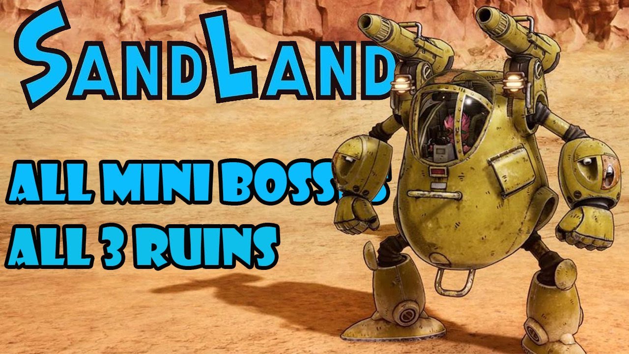 Sand Land - Full Demo - All mini bosses - 3 ruins - YouTube