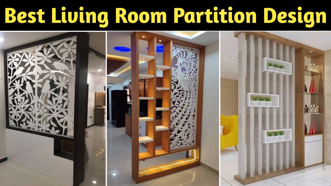 Best Partition for Living Room | Room Partition in Low Budget | Hall ...