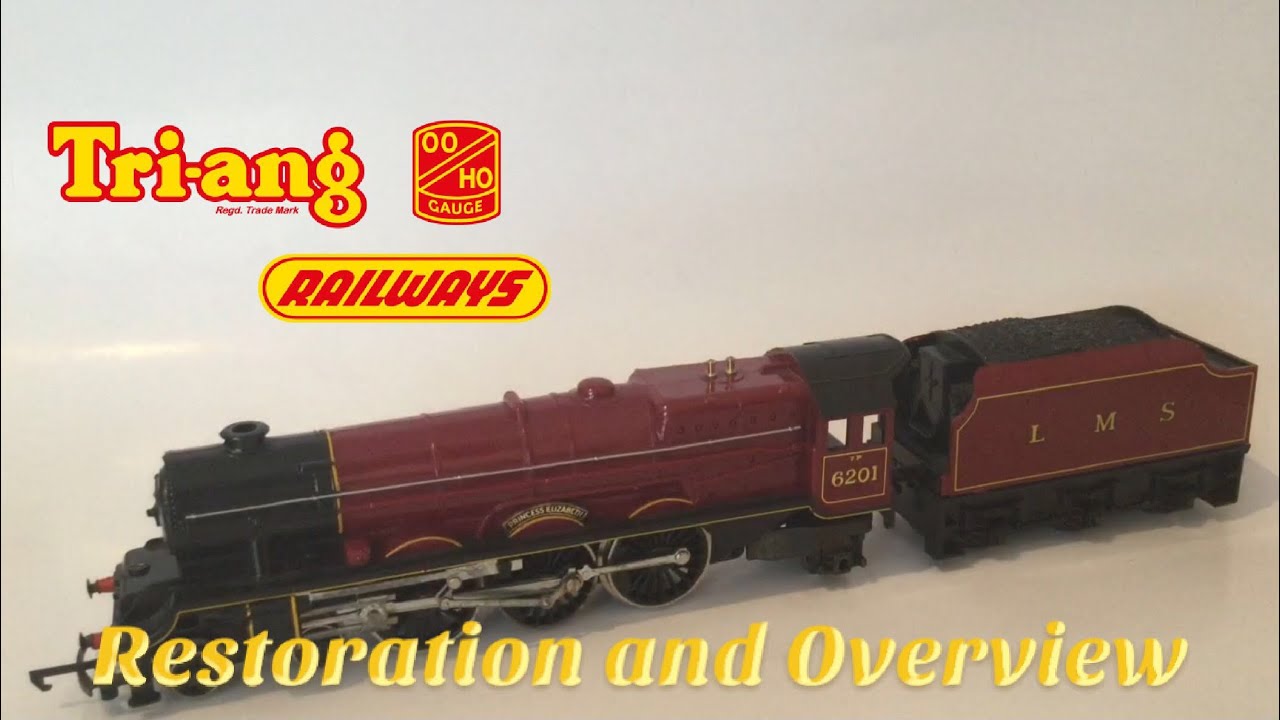 Triang Princess Elizabeth |R.258G| LMS Maroon Livery Restoration and ...