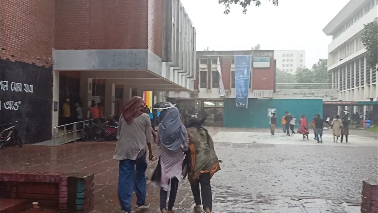 BUET cafeteria | Rainy Day | 12 June 2023 #buet #buetcampus #buetian # ...