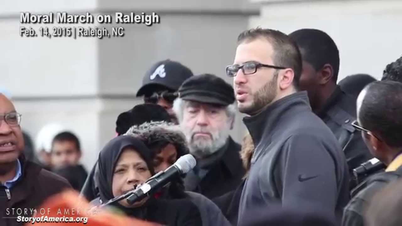 Brother of man slain in Chapel Hill triple murder speaks at #MoralMarch ...