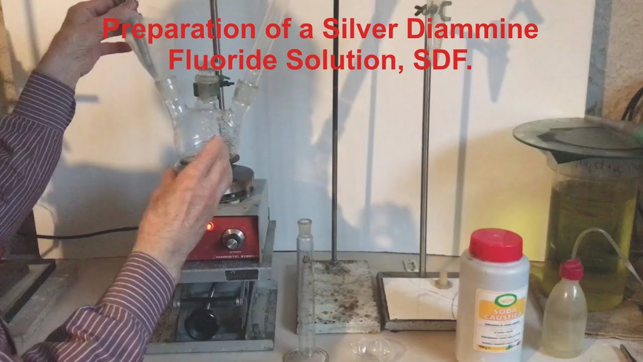 Preparation of a Silver Diammine Fluoride Solution - YouTube