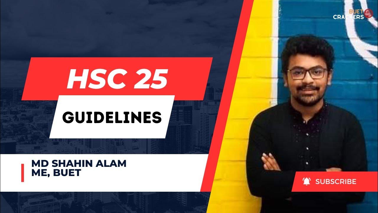 HSC 25 Batch Guidelines - YouTube